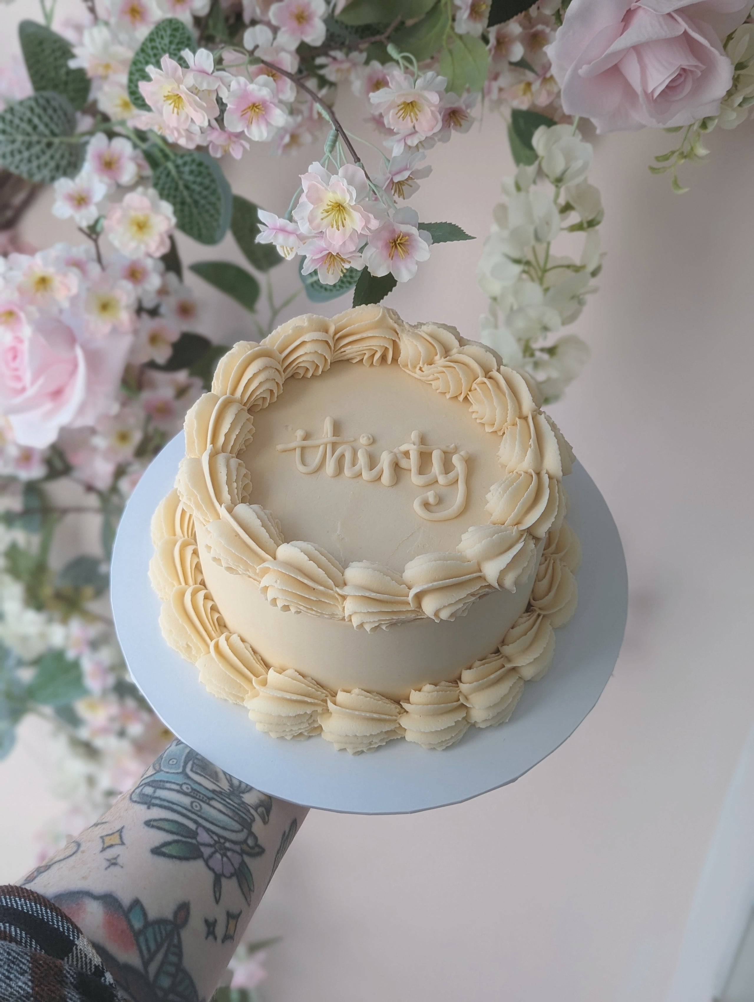 Simple Celebration Cake (Low Gluten) | Sapphire Cake Co.